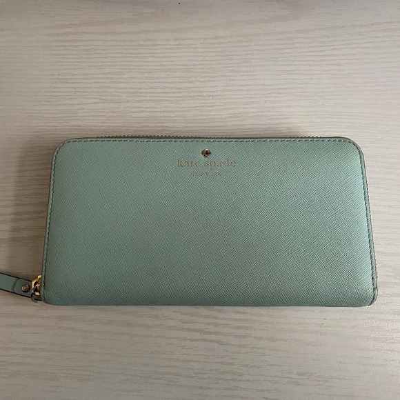 kate spade | Accessories | Kate Spade Baby Blue Wallet | Poshmark
